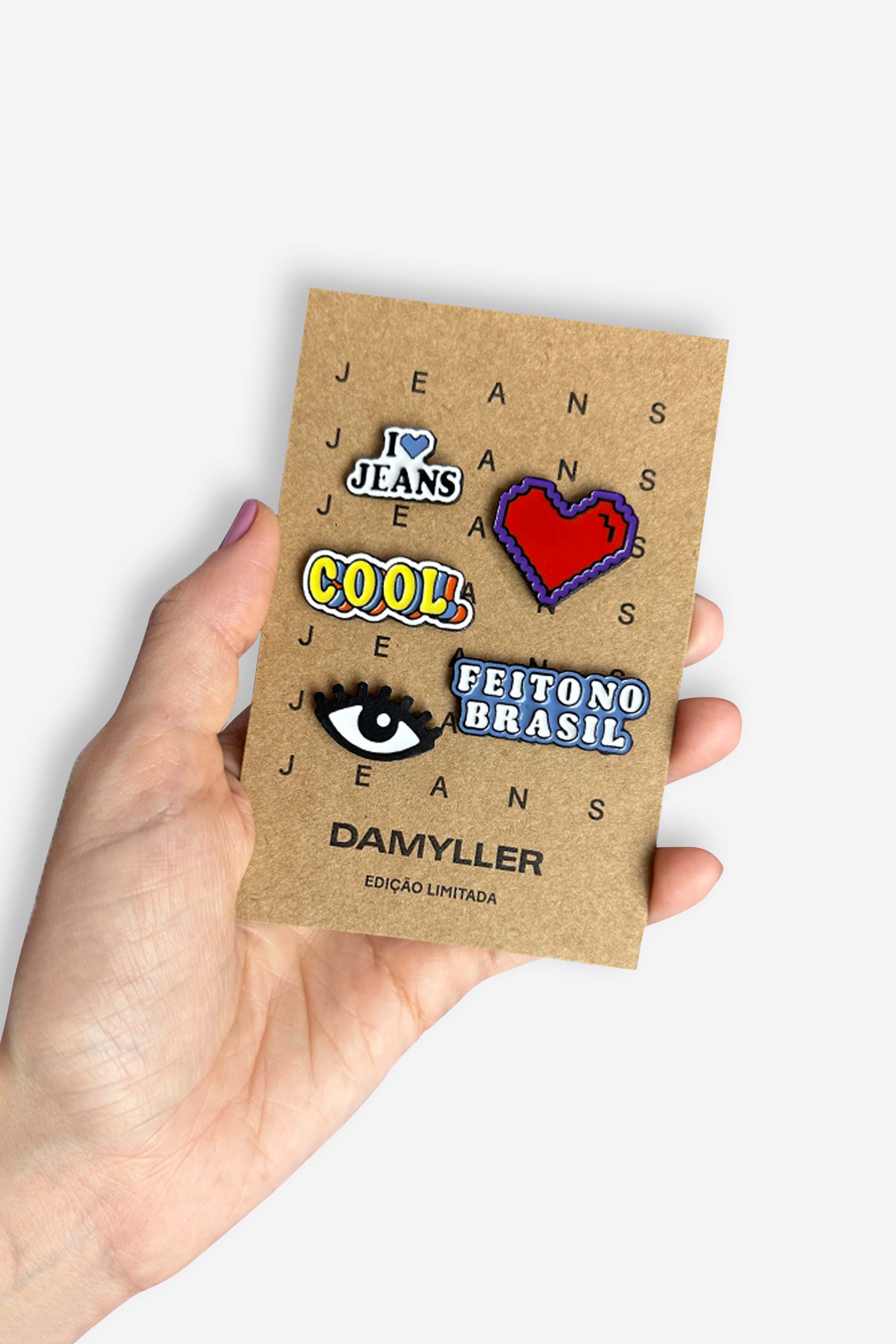 Cartela de Pins - Damyller